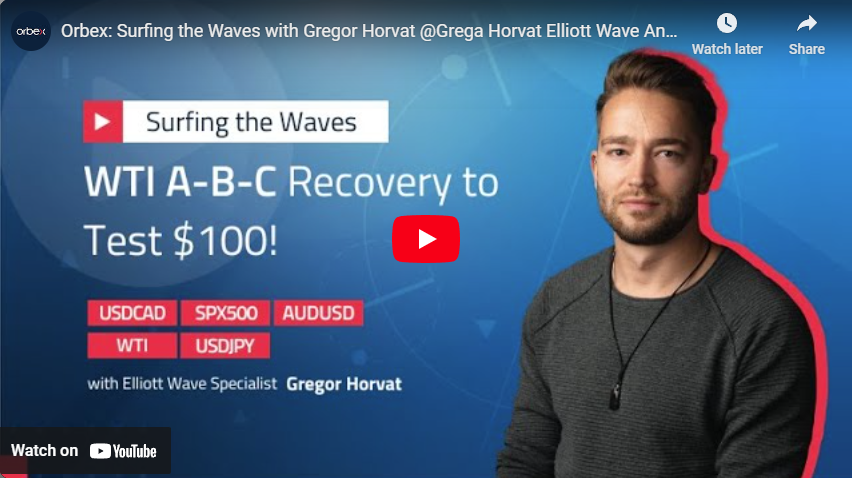 WTI A-B-C Recovery to Test $100 - Surfing the Waves Elliott Wave Video ...
